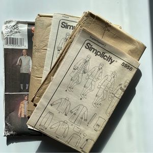 Simplicity | Office | 2 For 22 Simplicity Mens Colonial Costumes Sewing ...